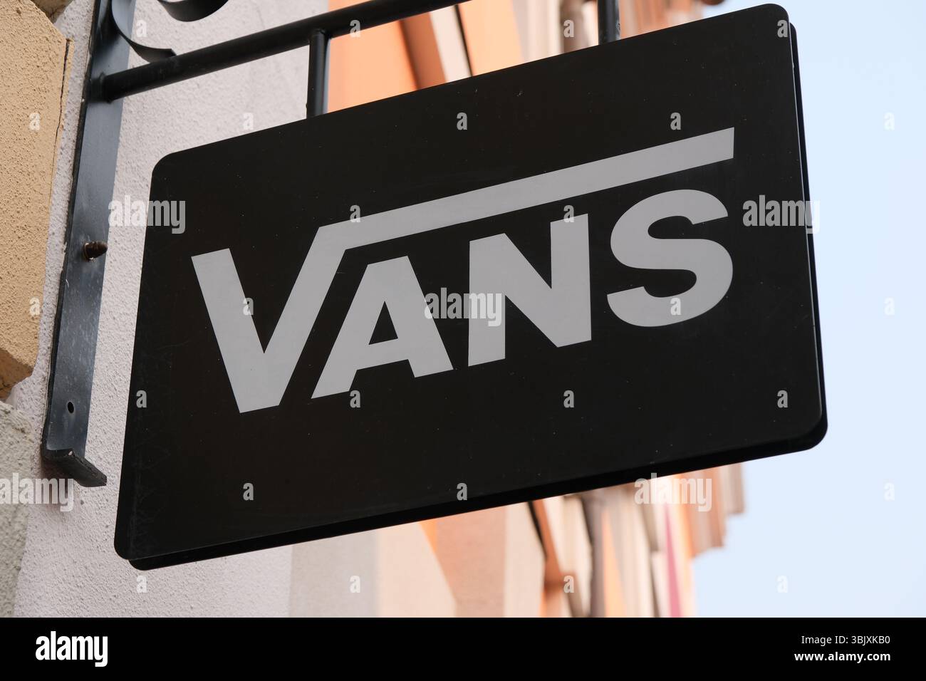 Shanghai,China-April 5th 2025: Vans brand company logo on store Stock ...
