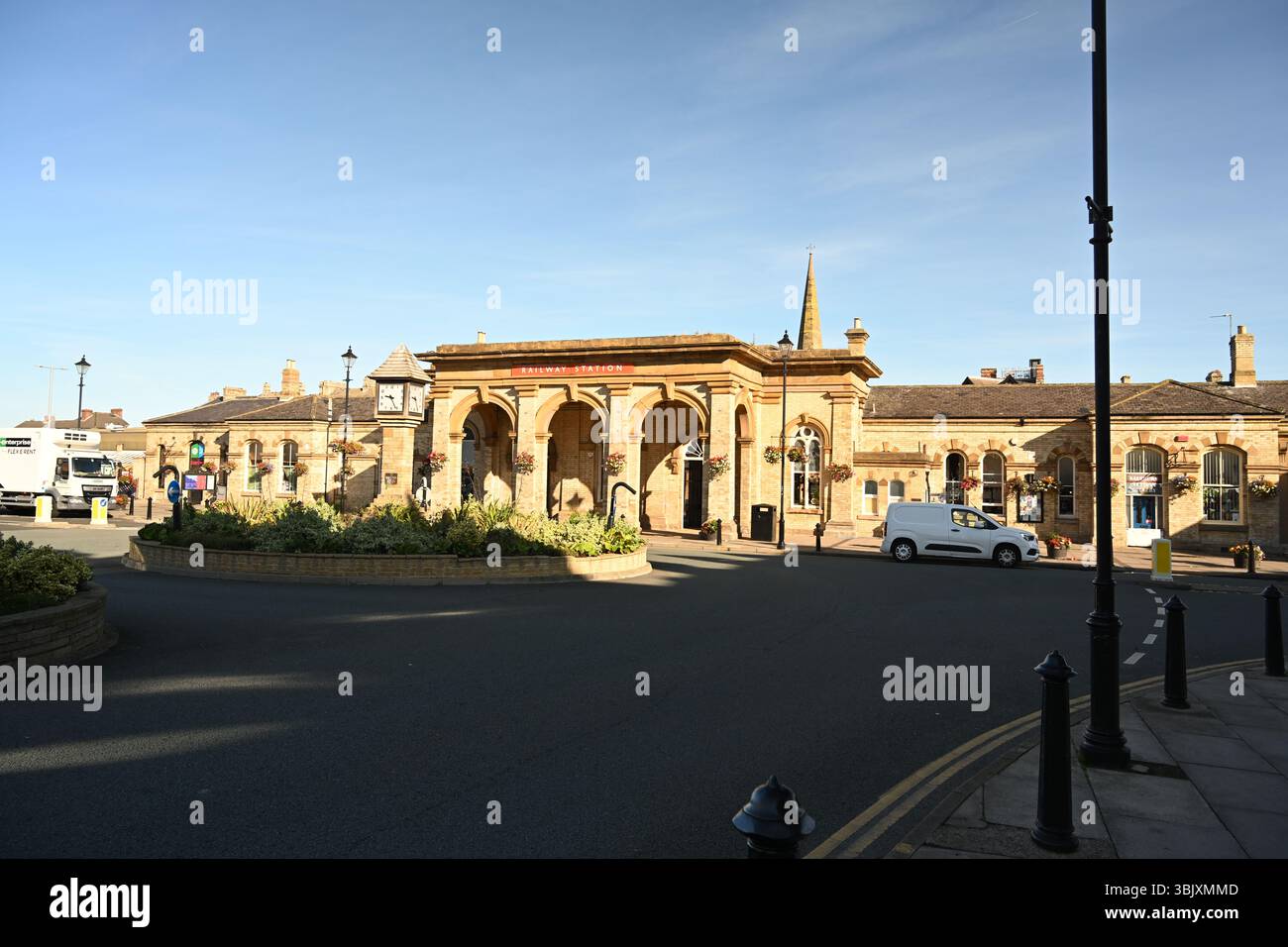 Saltburn by the Sea railway station British seaside resort, North ...