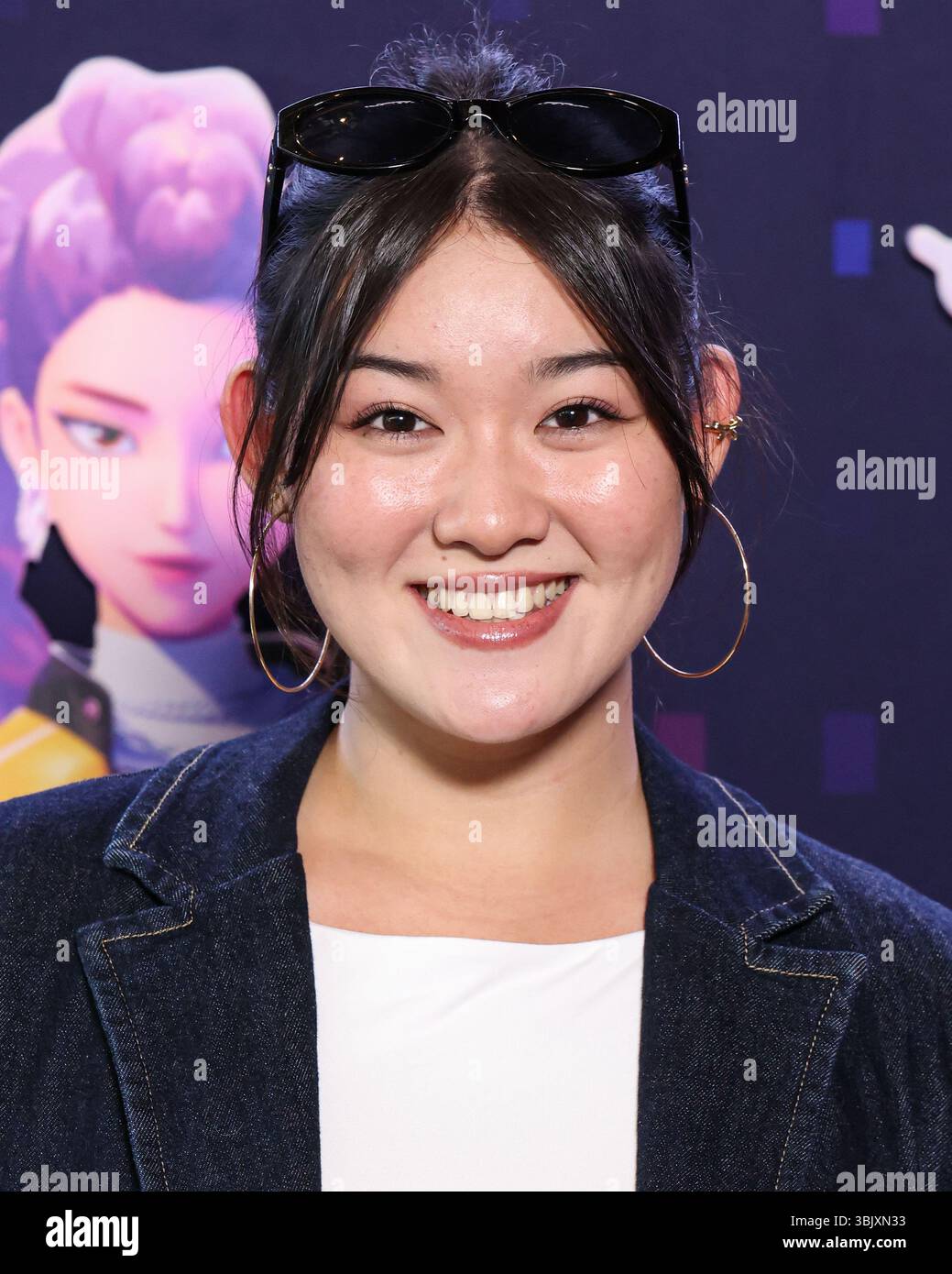 HOLLYWOOD, LOS ANGELES, CALIFORNIA, USA - JUNE 16: Actress Audrey Huynh ...