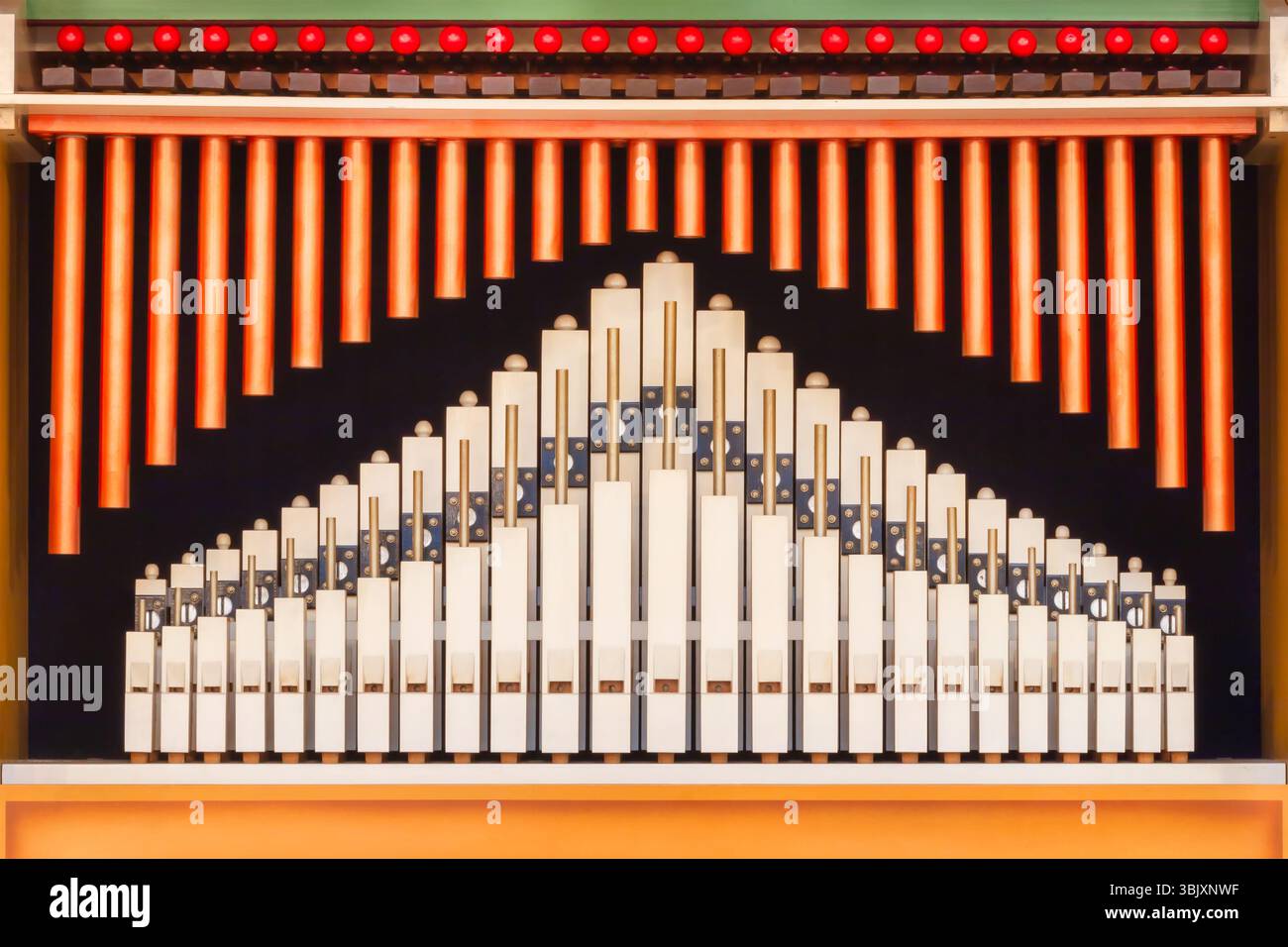 Close up large organ hi-res stock photography and images - Alamy