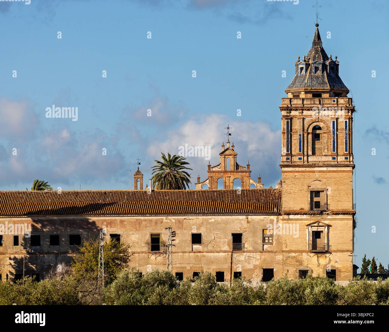 Monastery of San Isidoro del Campo stands in Santiponce, Seville ...