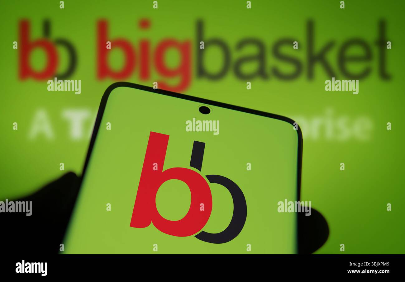 Bigbasket logo hi-res stock photography and images - Alamy