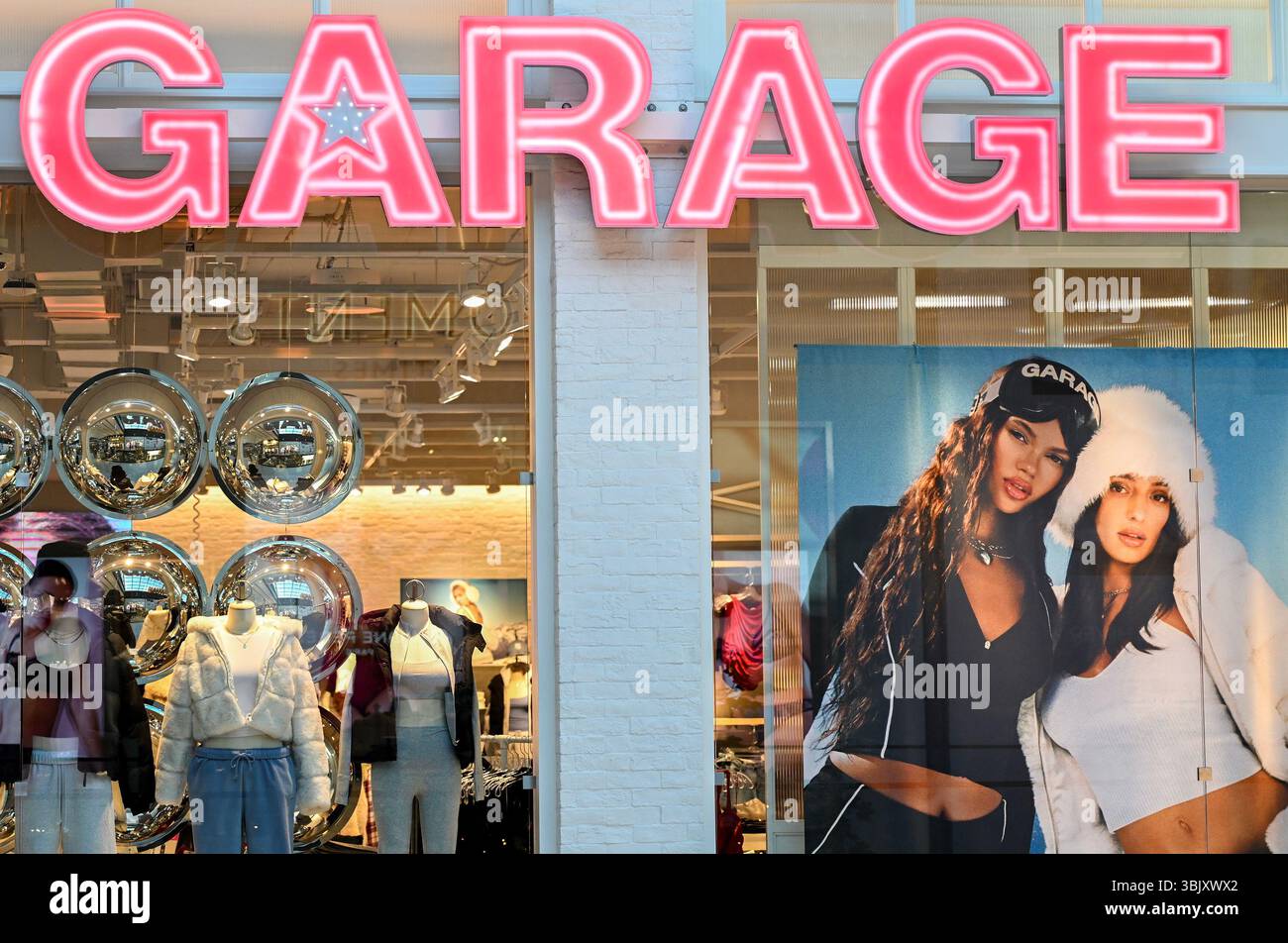 A Garage clothing retail store is shown in Montreal, Friday, Nov. 15 ...