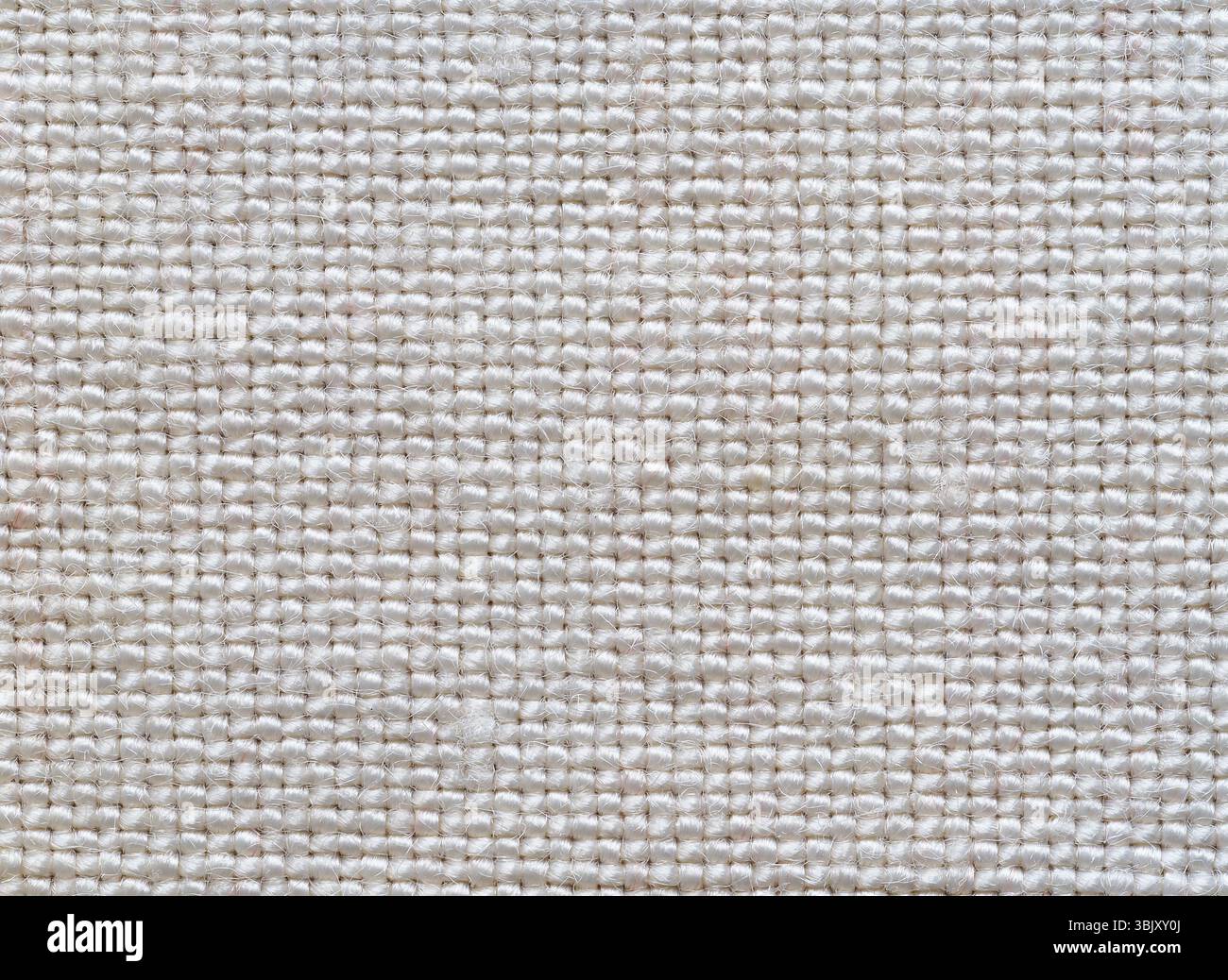 Linen white background. Linen fabric texture Stock Photo - Alamy