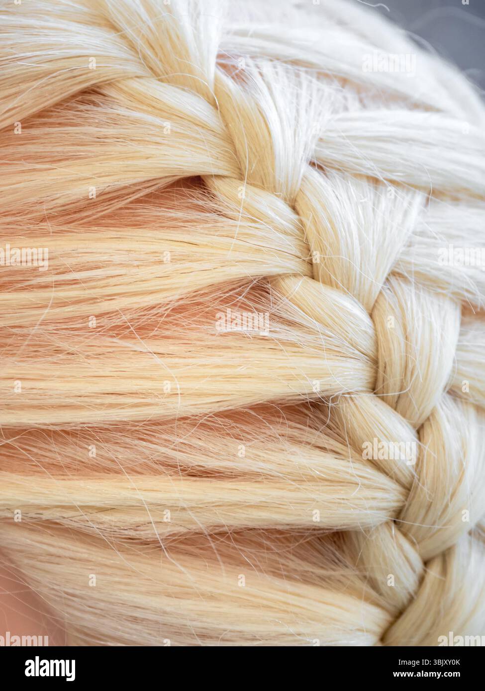 Learning to braid hi-res stock photography and images - Alamy