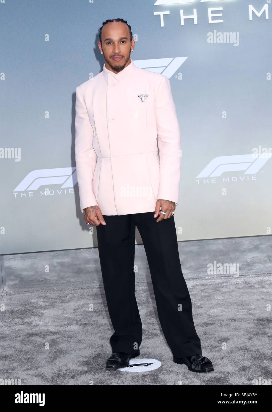 New York City, USA. 16th June, 2025. Lewis Hamilton attending Apple ...