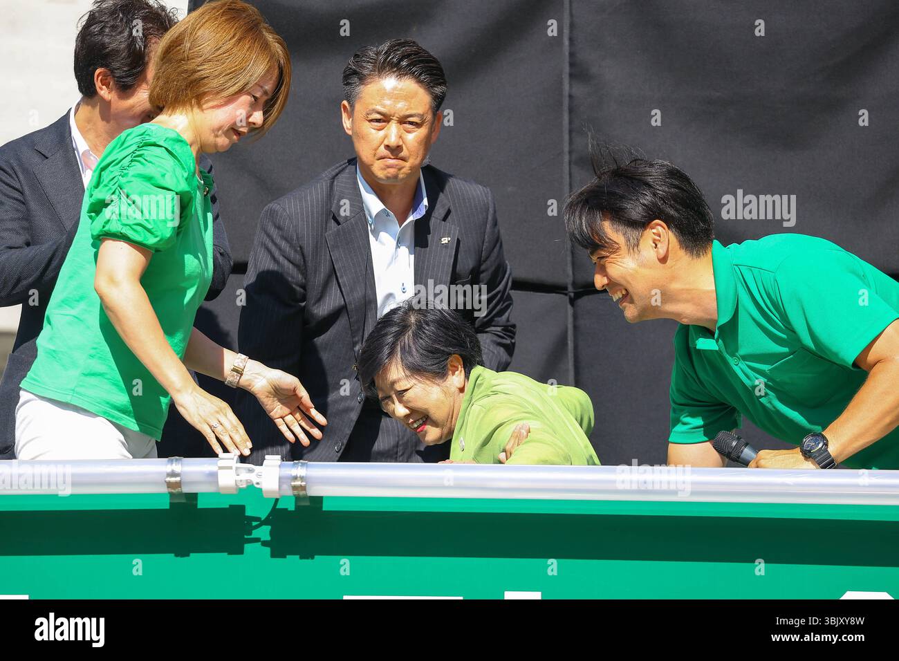 Election - Governor Koike gives campaign speech -JPN- June 17, 2025 ...