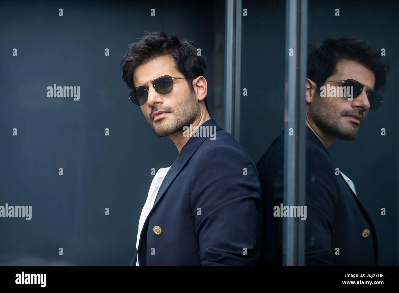 Indian actor Karan Tacker attends the premiere of his film Tanvi the ...