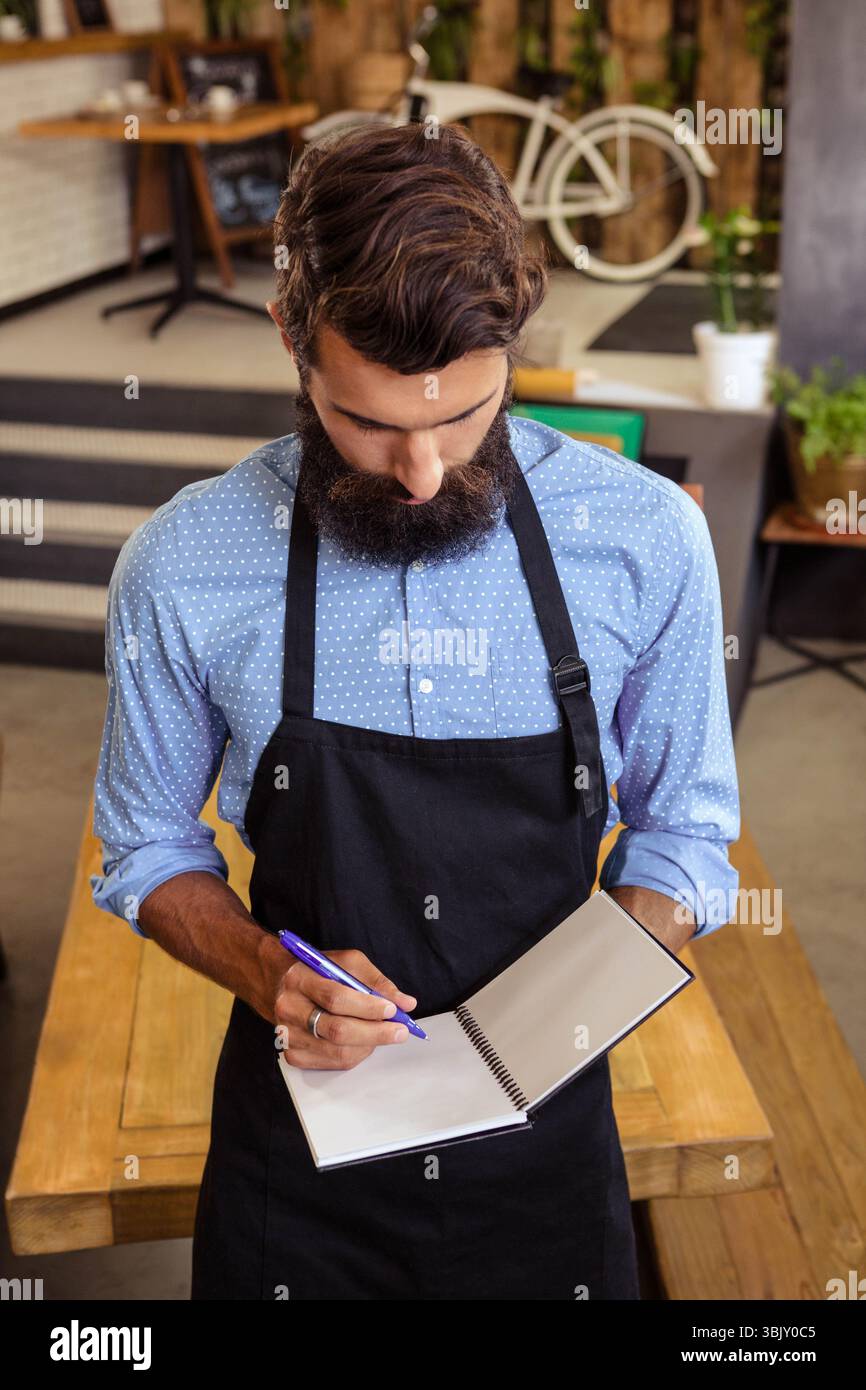 Menu spiral bound hi-res stock photography and images - Alamy