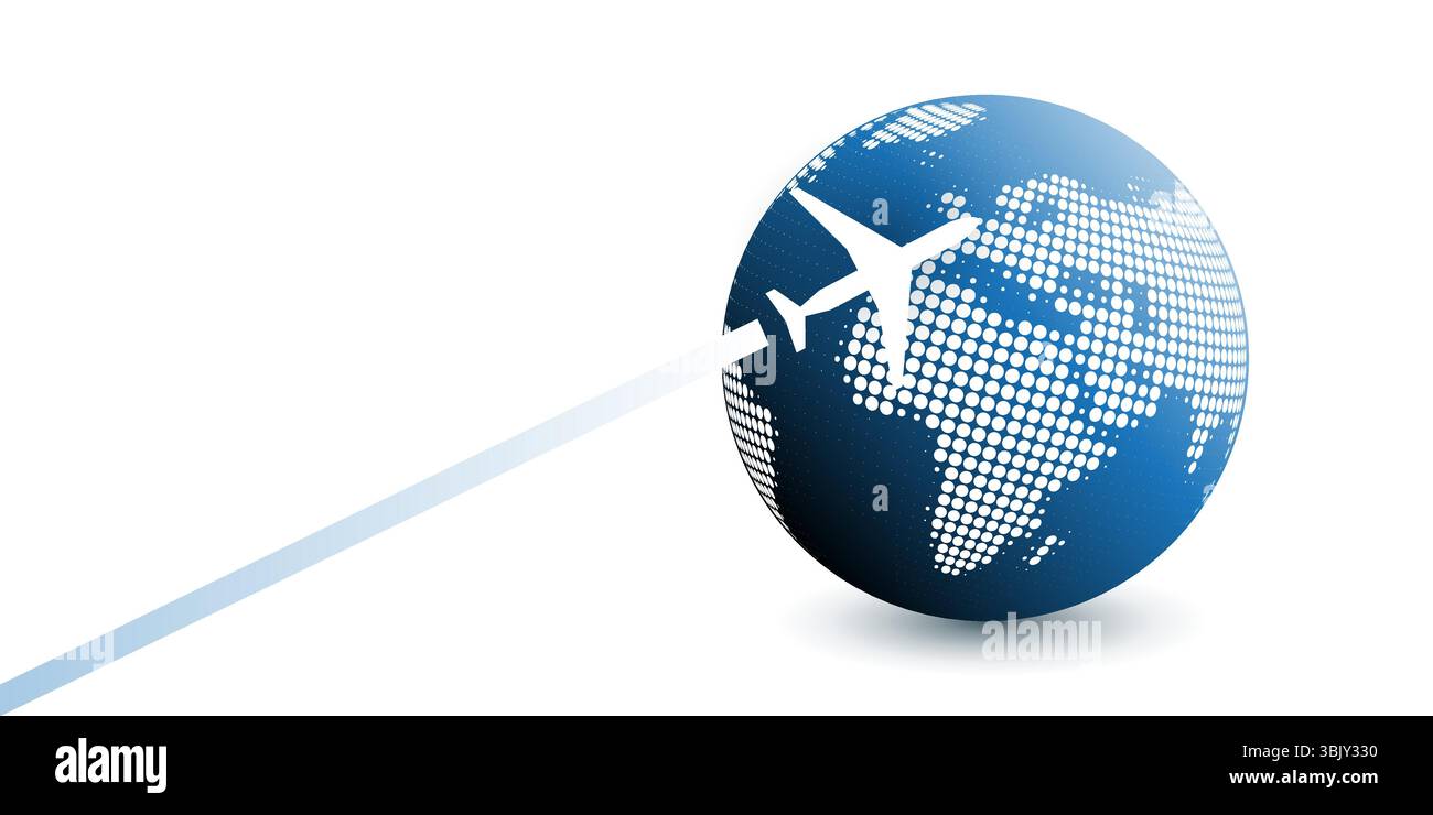 Traveling Around the World - Travel by Airplane - Blue Spotted Earth ...