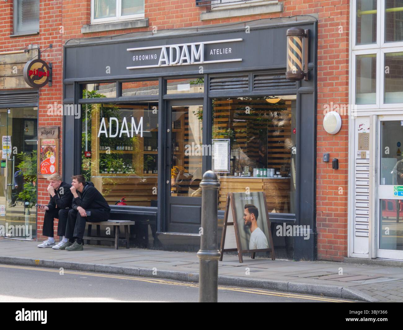Adam grooming hi-res stock photography and images - Alamy