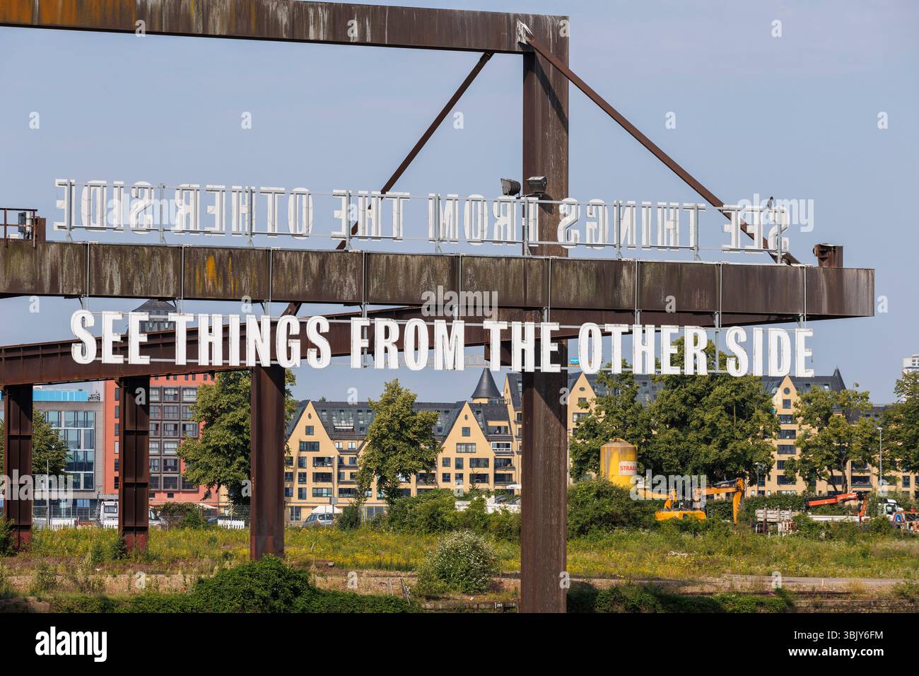 the art installation See things from the other side by Tim Etchells at ...