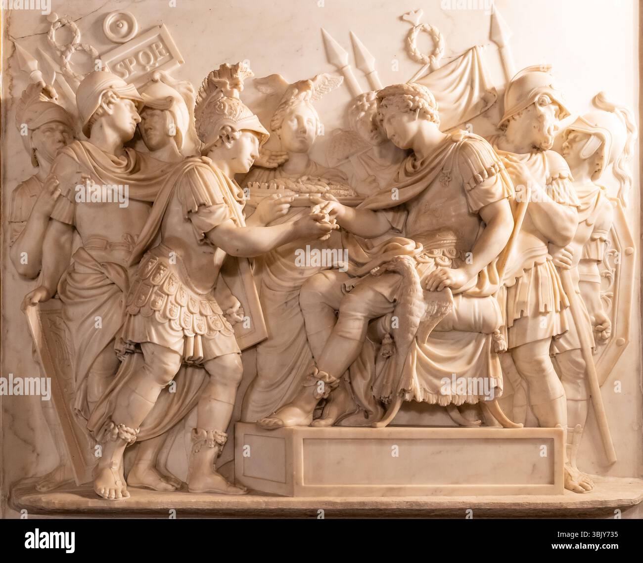 Roman soldiers monument in hi-res stock photography and images - Alamy