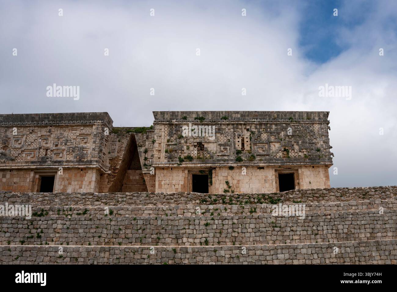 Governor's Palace long stone building with multiple doorways and ...