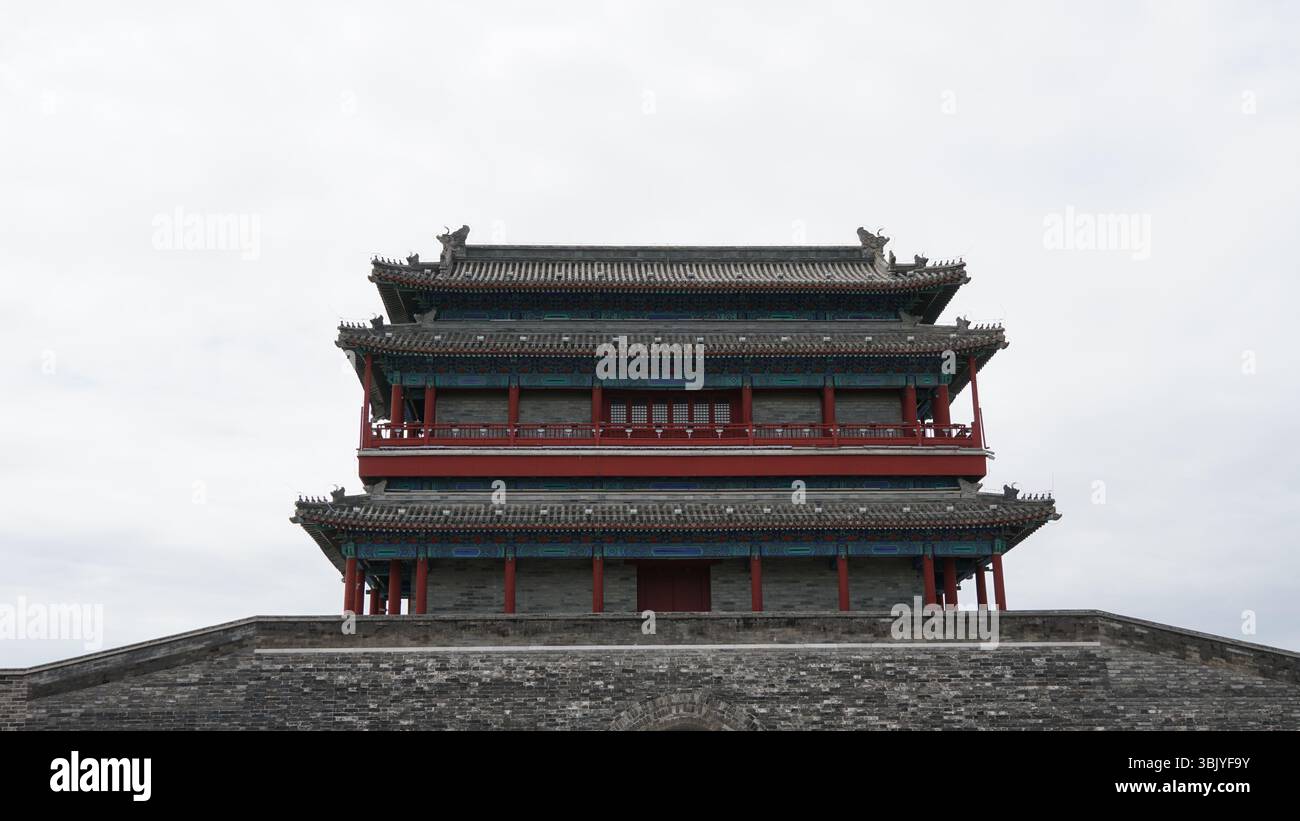 Reconstruction of an ancient city china hi-res stock photography and ...