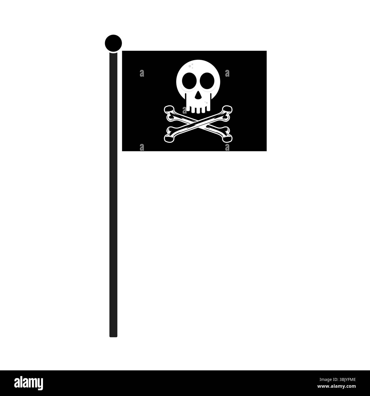 Two crossed bones Stock Vector Images - Alamy