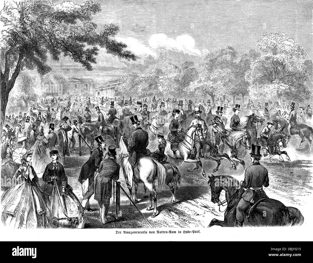 People in park ride Black and White Stock Photos & Images - Alamy