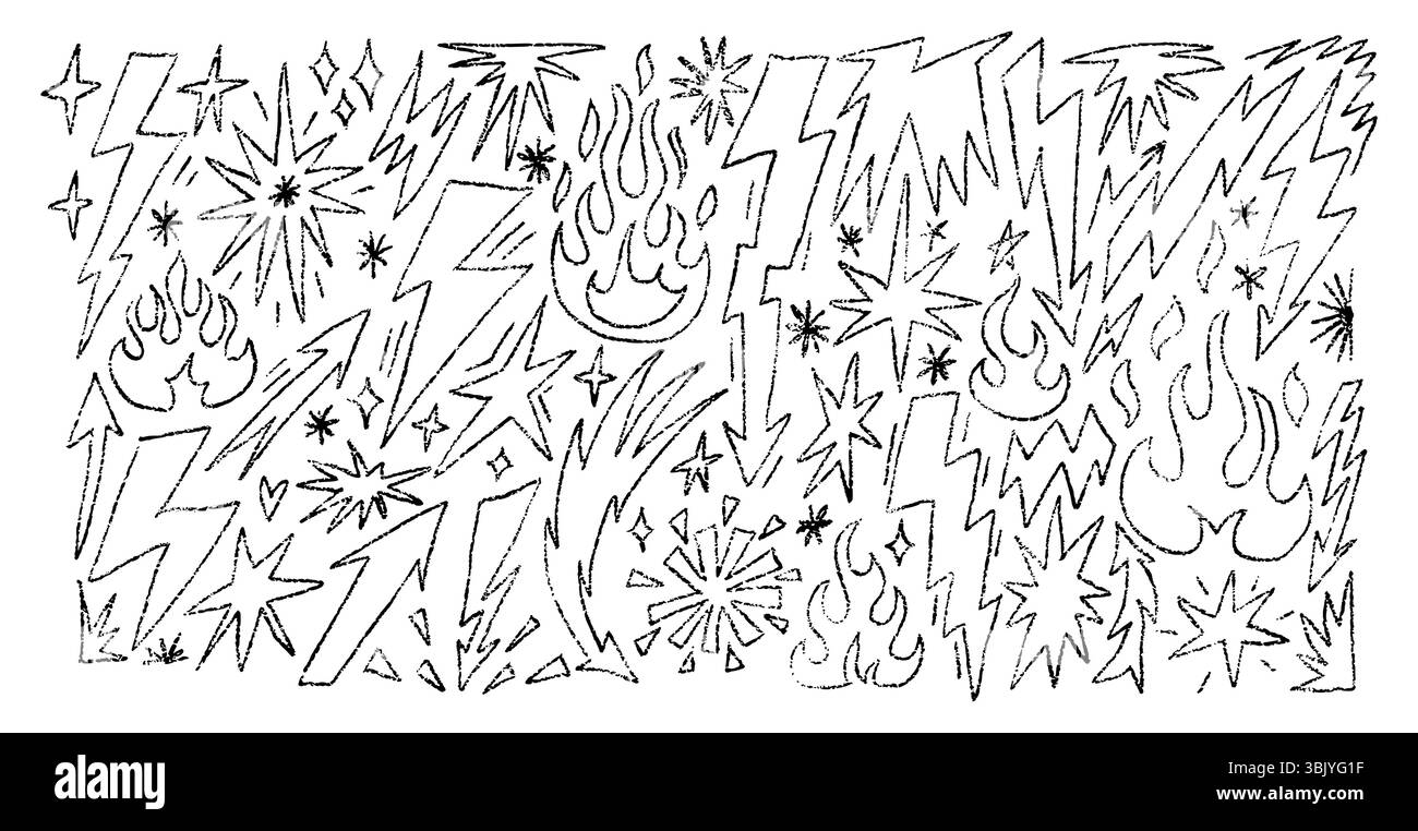 Lively elements Black and White Stock Photos & Images - Alamy