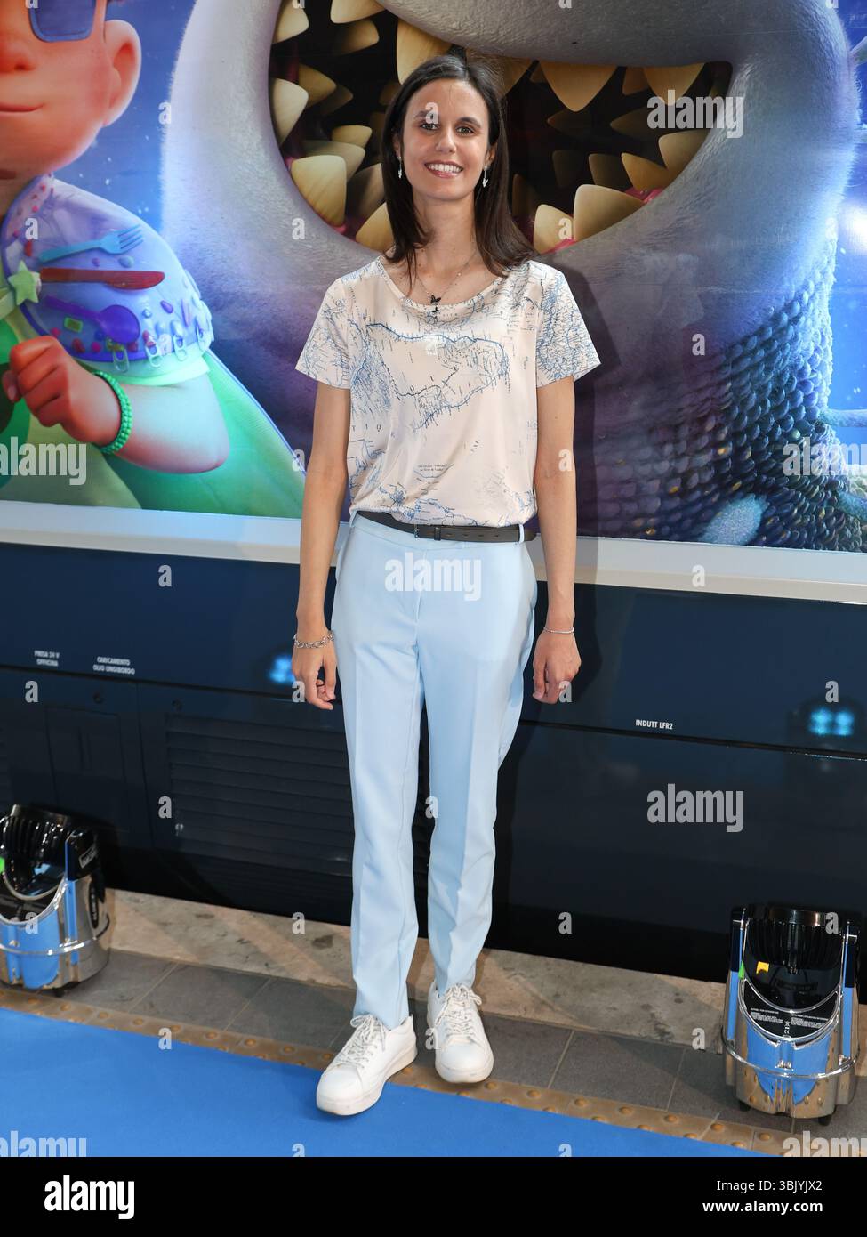 Rome, Italy. 17th June, 2025. Rome, Termini station, photocall animated ...
