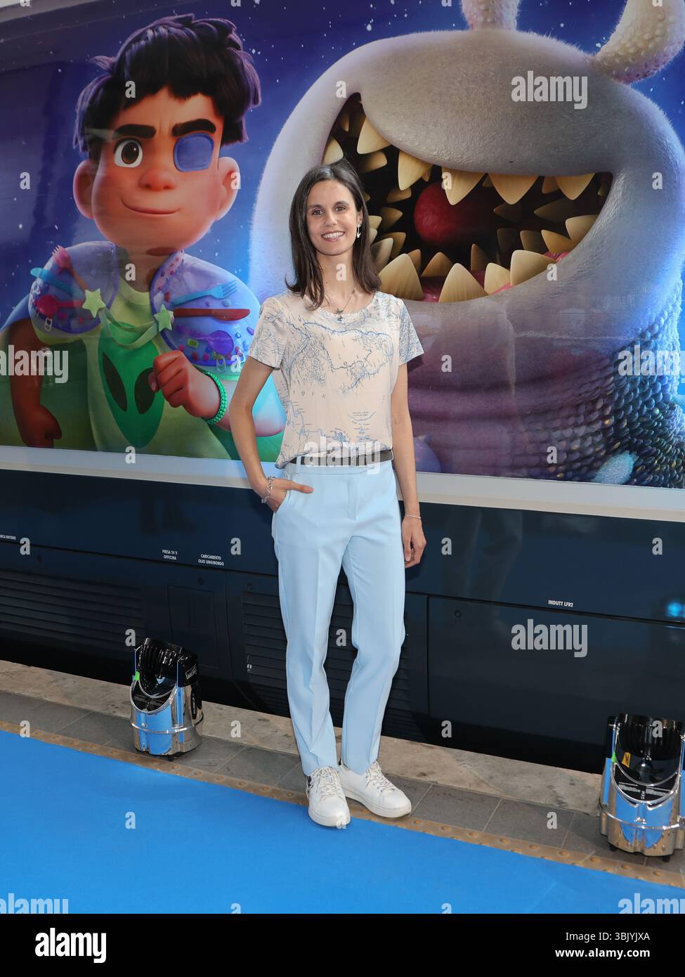 Rome, Italy. 17th June, 2025. Rome, Termini station, photocall animated ...