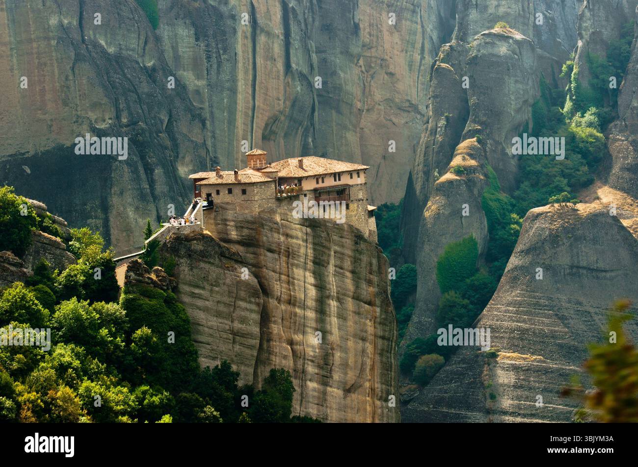 Monastery built on mountain hi-res stock photography and images - Alamy