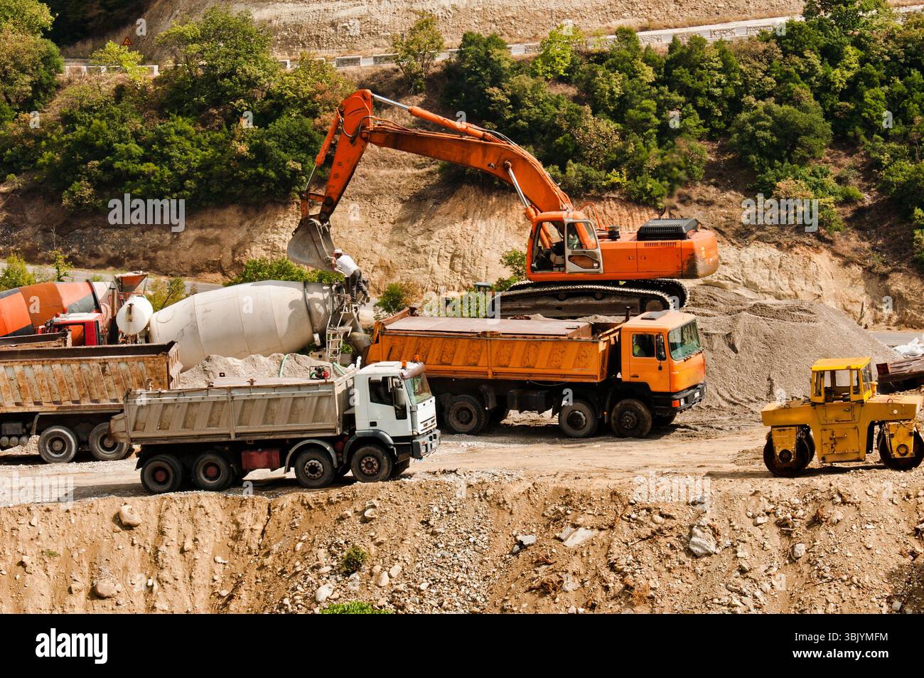 Quarry machines hi-res stock photography and images - Alamy