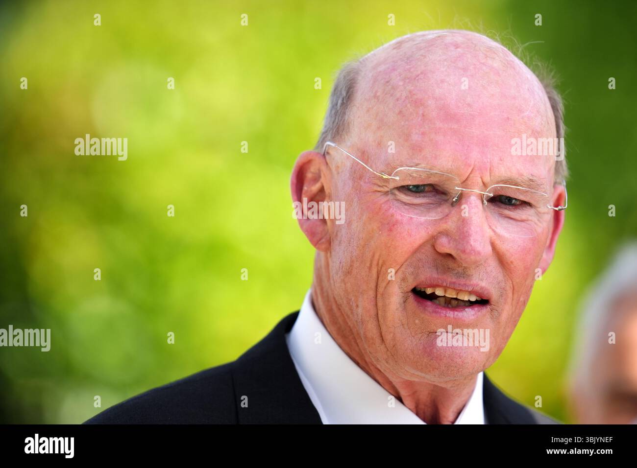 Trainer John Gosden after seeing horse Field Of Gold ridden by Colin ...