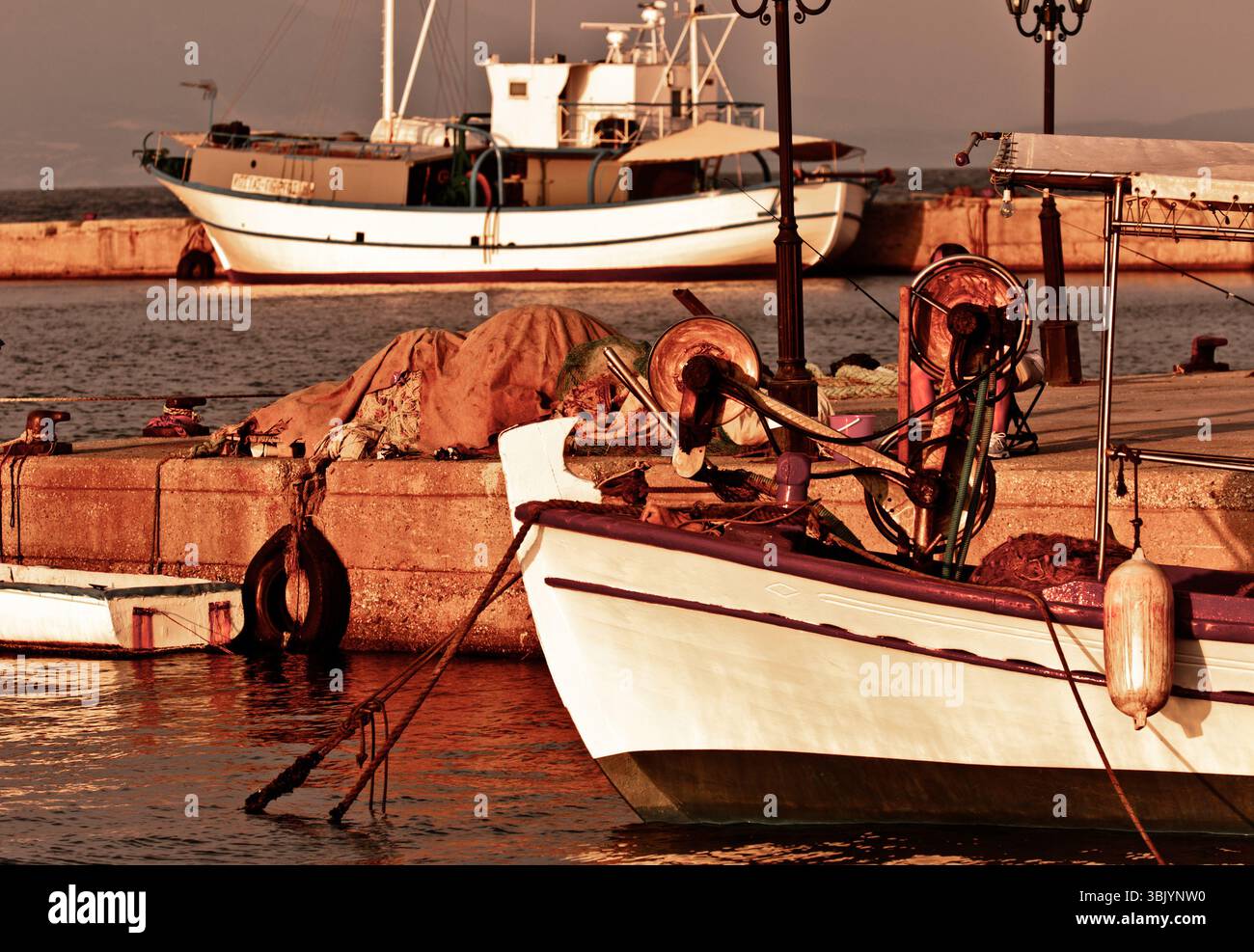 Traditional little fishing boats hi-res stock photography and images ...