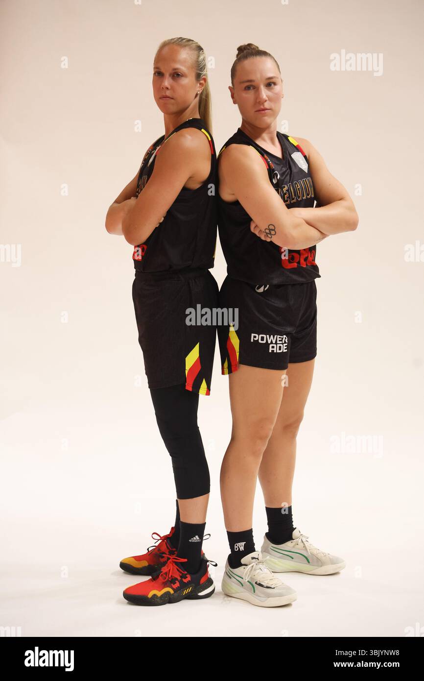 Brno, Czech Republic. 17th June, 2025. Belgium's Julie Allemand and ...