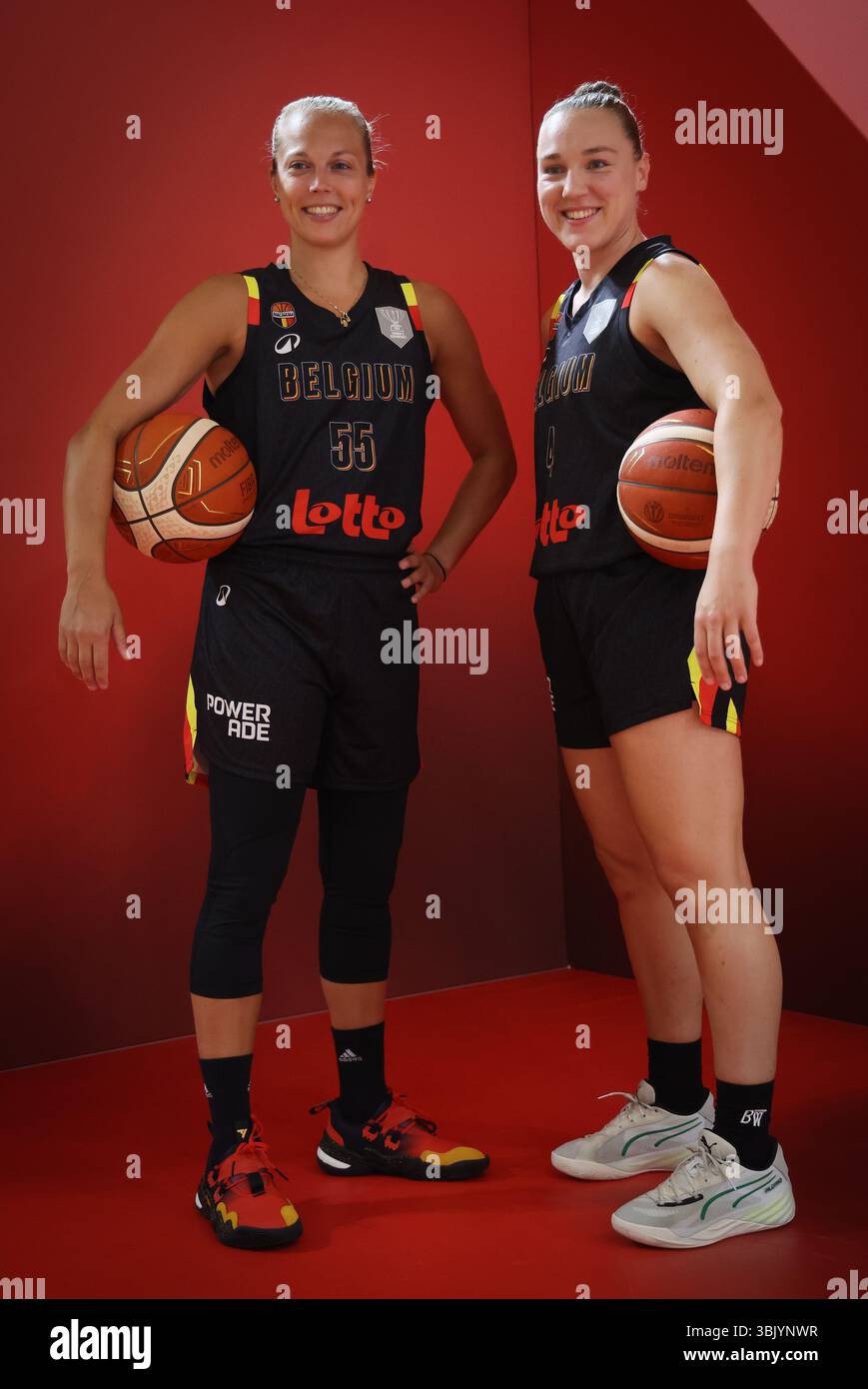 Brno, Czech Republic. 17th June, 2025. Belgium's Julie Allemand and ...