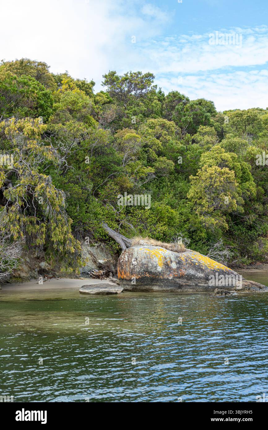 The southern shore of the Nornalup Inlet in the Walpole-Nornalup ...