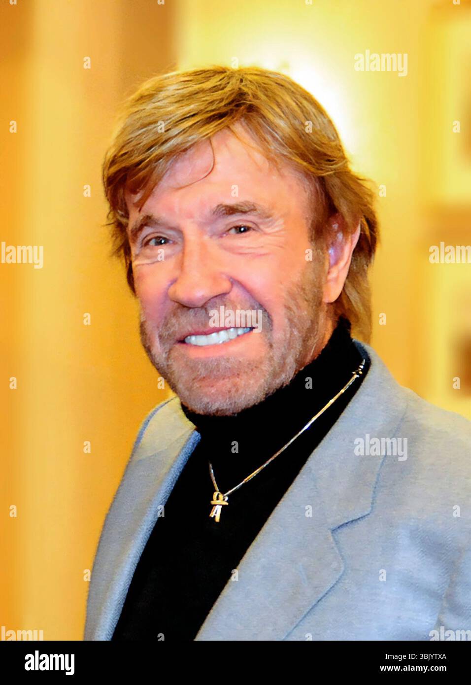 Chuck Norris. Portrait of the American actor and martial artist, Carlos ...