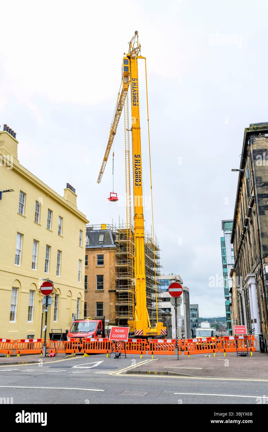 Spierings sk1265 at6 mobile tower crane hi-res stock photography and ...