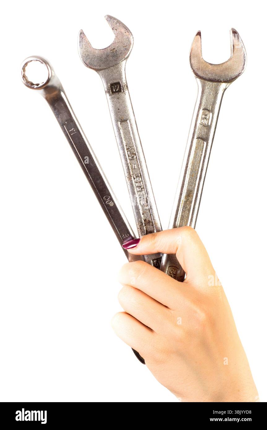 Girl power fist Cut Out Stock Images & Pictures - Alamy