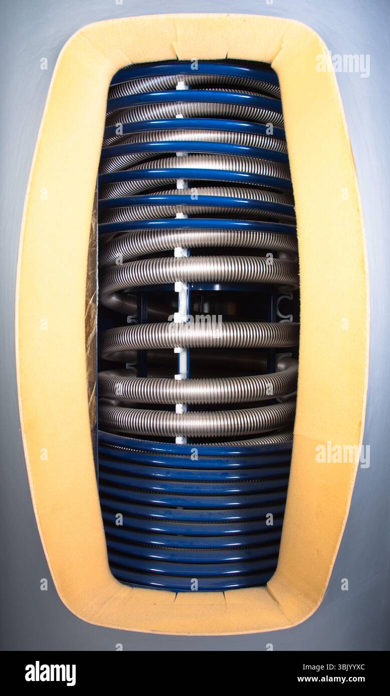 Inside a modern radiator Stock Photo - Alamy