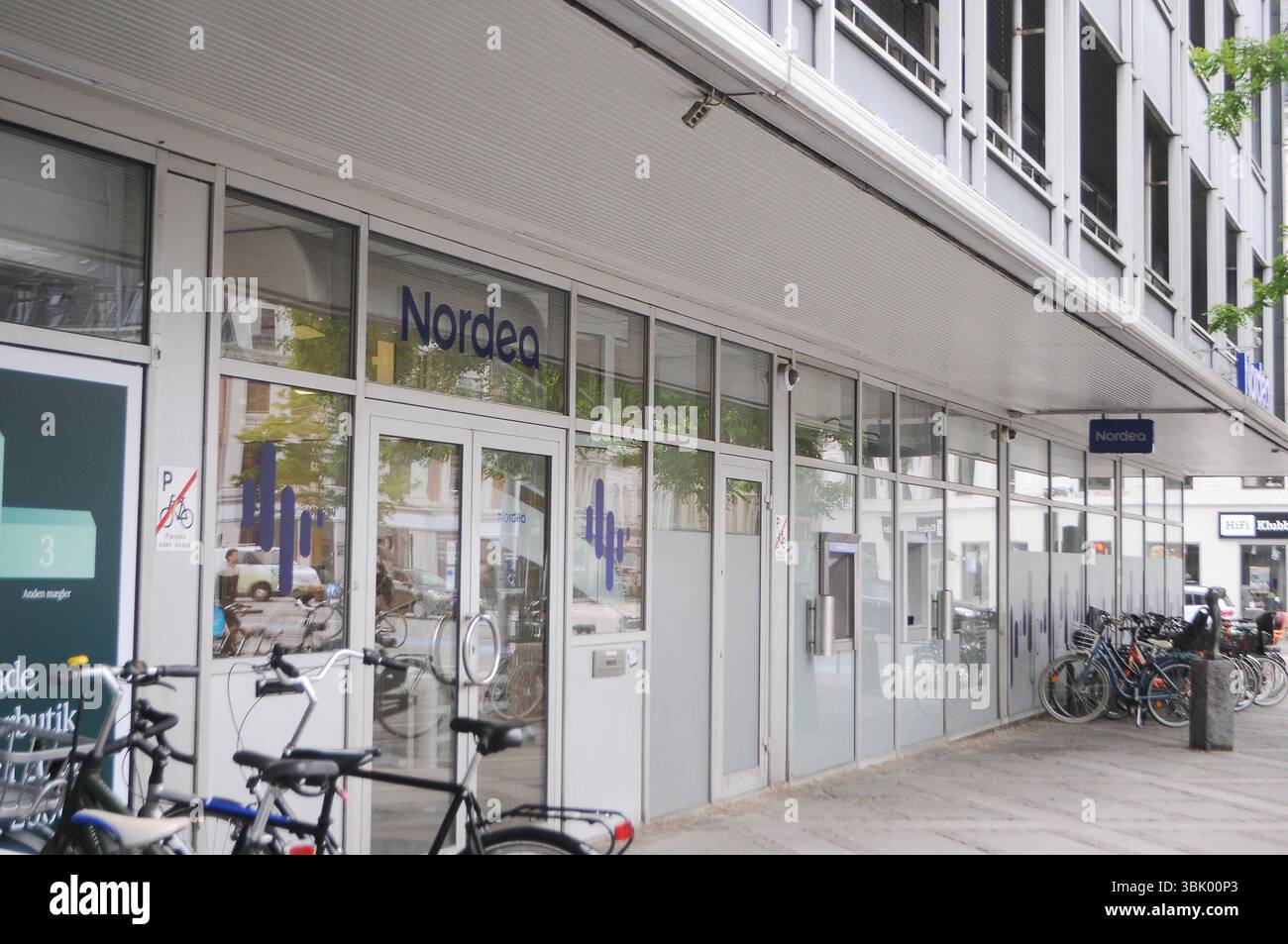 Copenhagen/ Denmark/16 june 2025/Nordea bank in danish capital ...