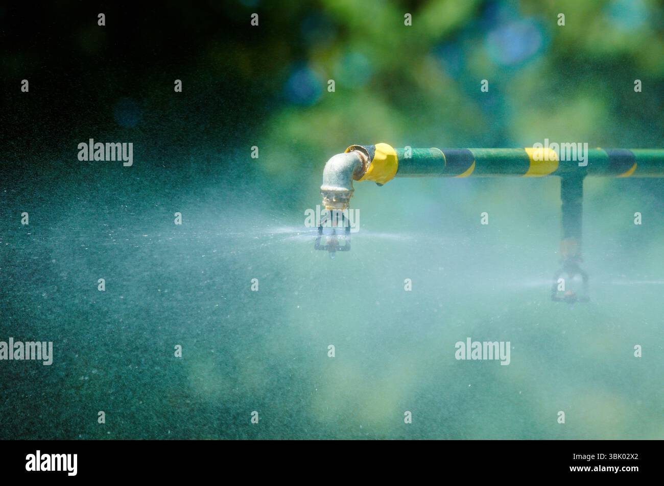 Closeup modern irrigation system hi-res stock photography and images ...
