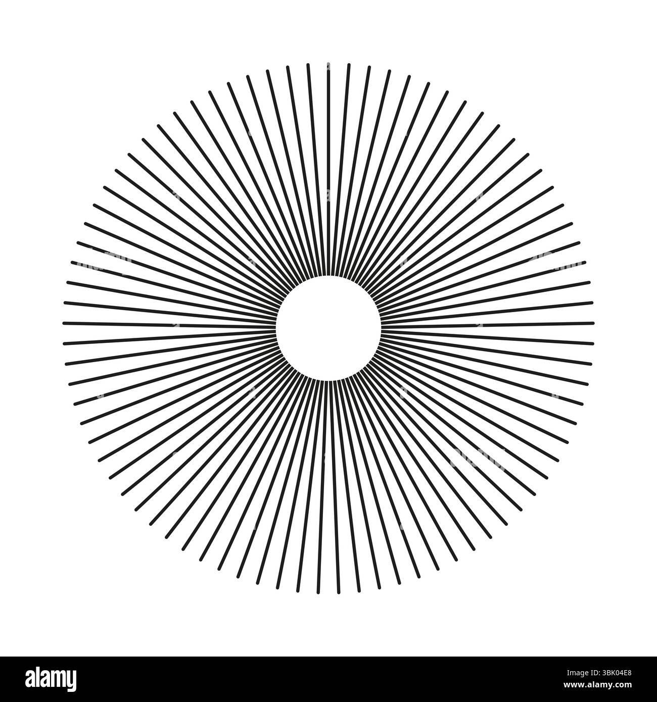 Star sun rays, burst. Spokes grid with radiating stripes. Round radial ...