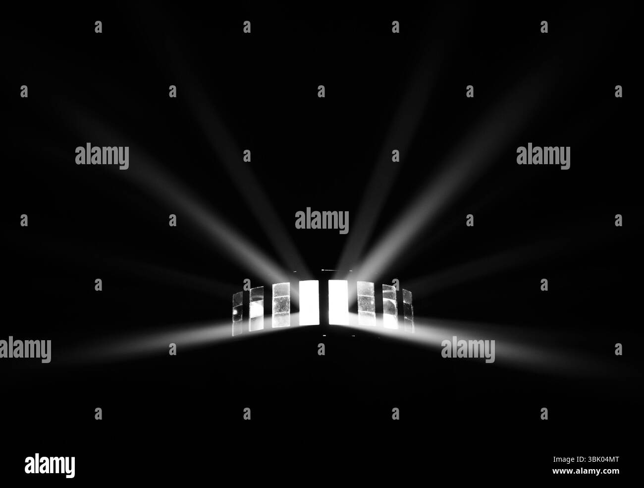 Background disco lights Black and White Stock Photos & Images - Alamy