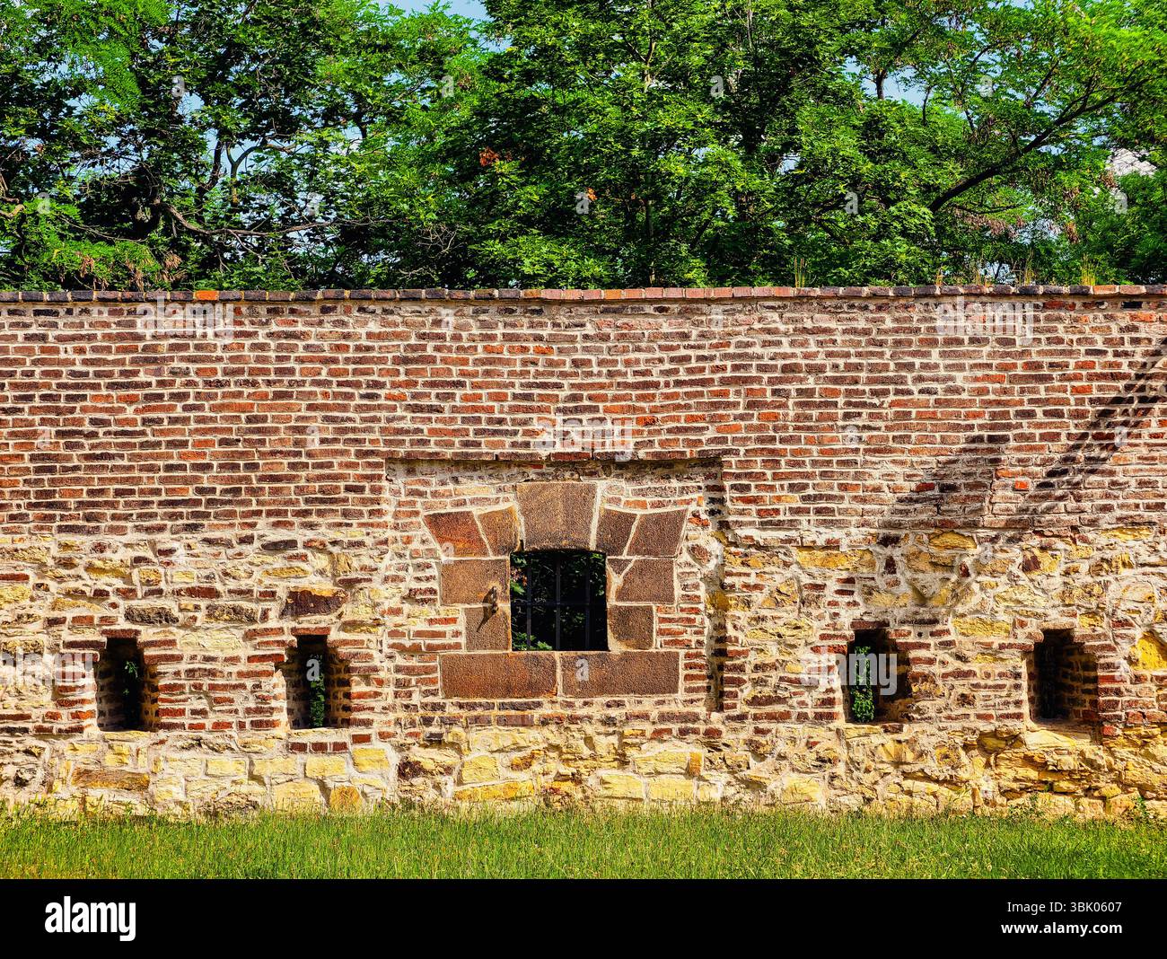 Historic Embrasures: Glimpse of a Medieval Fortress Wall – Captivating ...