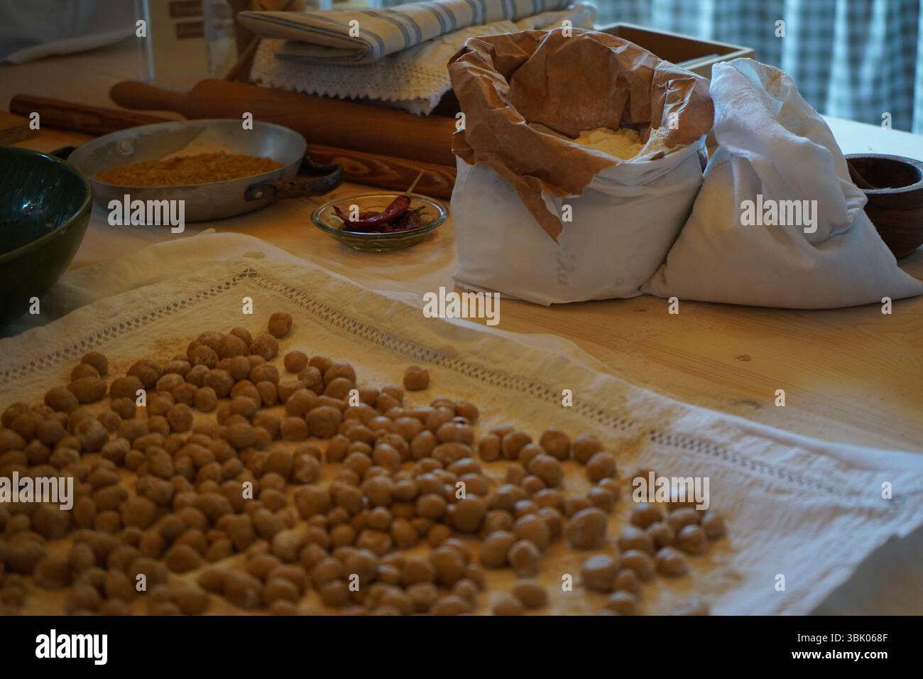 Greek "topia", balls of dough is food that women in Crete gave to their ...