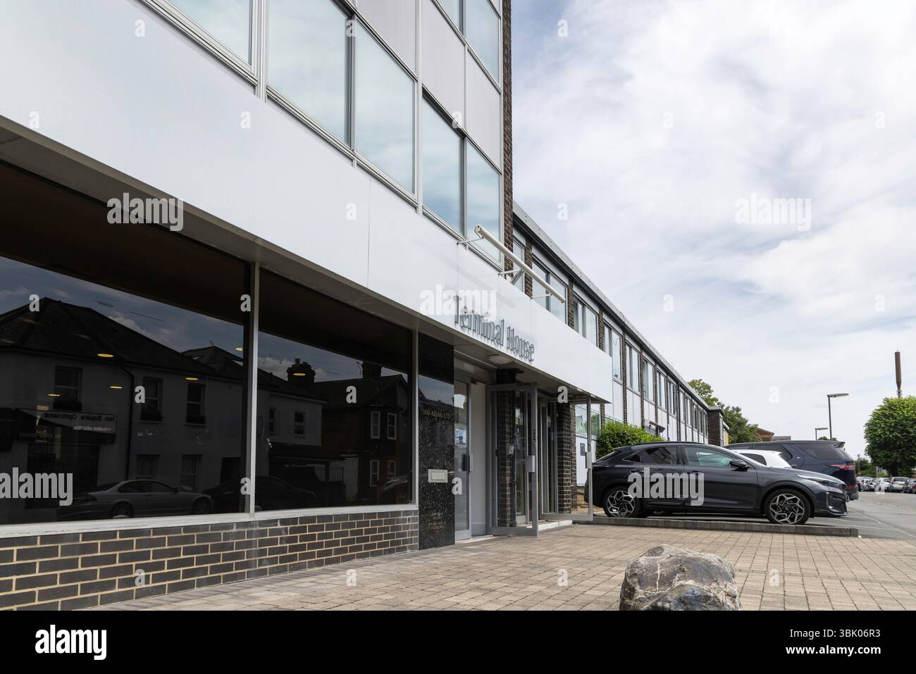 Terminal House Shepperton Stock Photo - Alamy