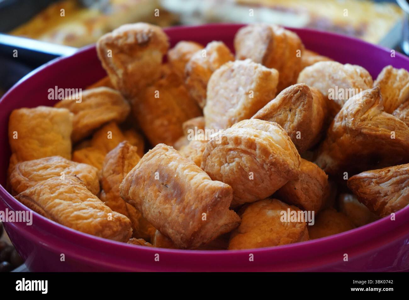 Golden brown pastries fill hi-res stock photography and images - Alamy