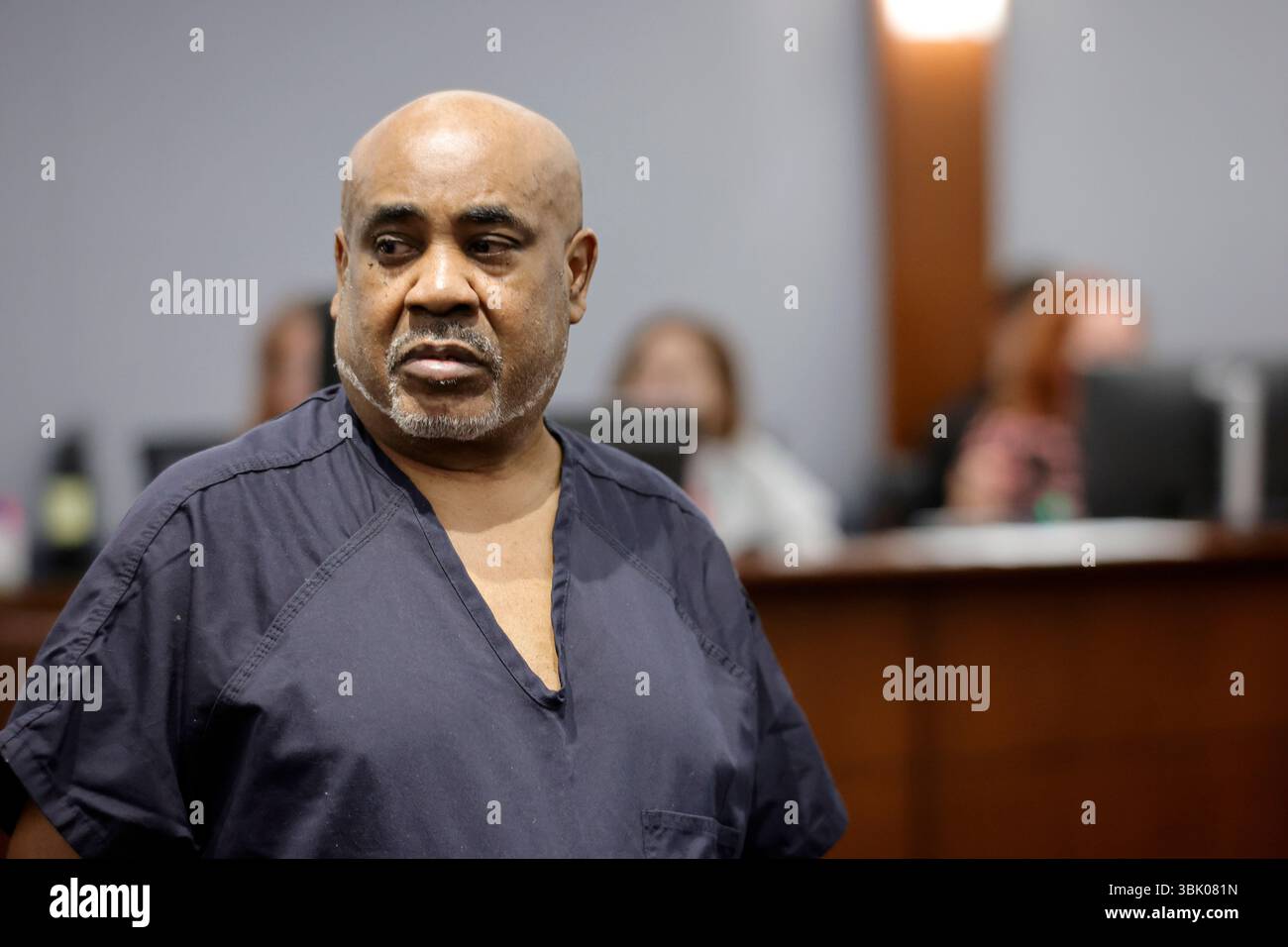 Duane "Keffe D" Davis appears in Clark County District Court for a ...