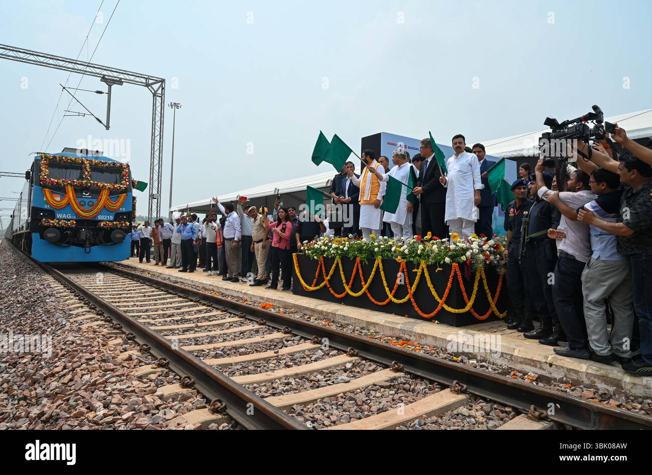 GURUGRAM, INDIA - JUNE 17: Railway Minister Ashwini Vaishnaw and ...