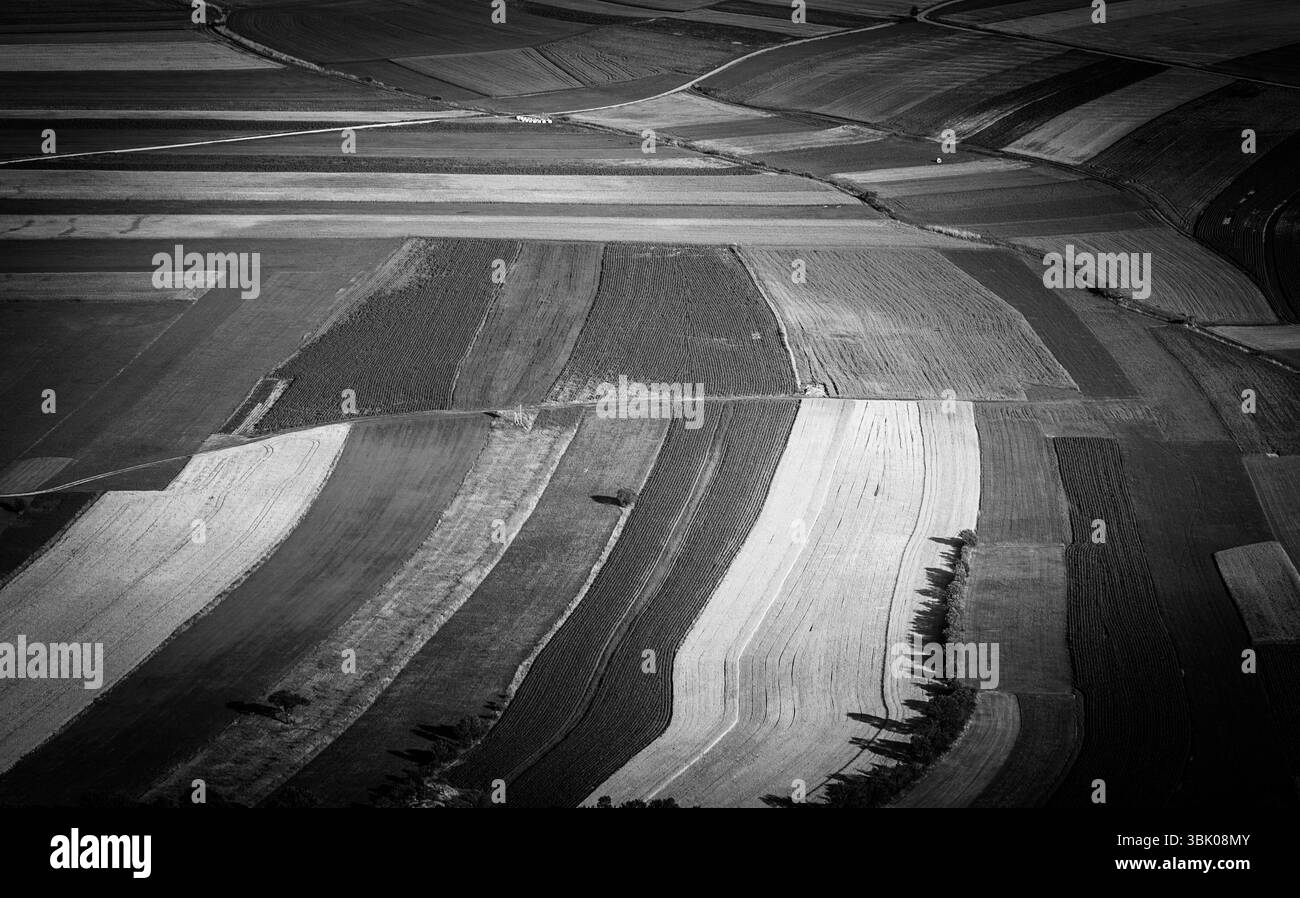 Scenic aerial view beautiful Black and White Stock Photos & Images - Alamy