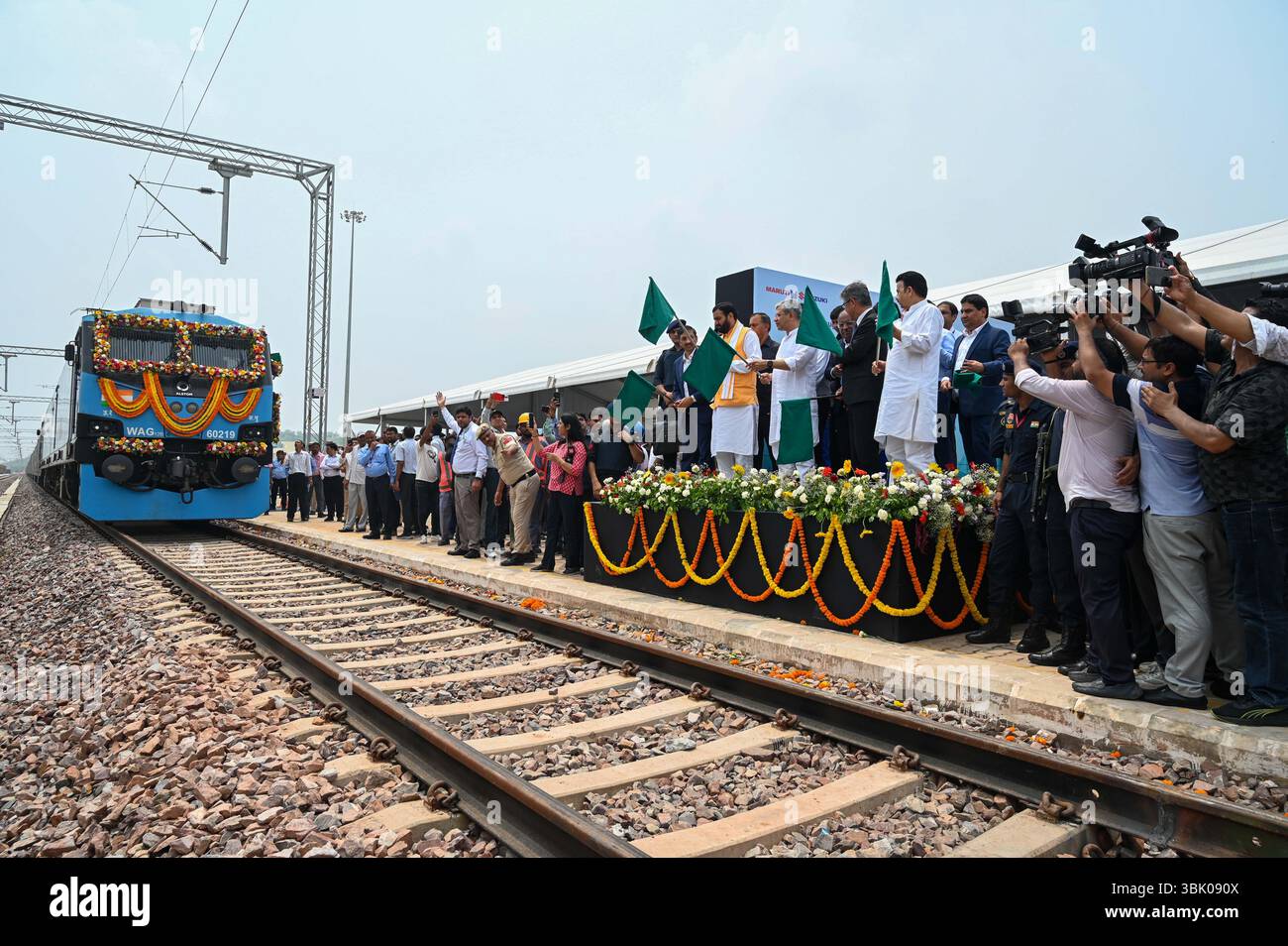 GURUGRAM, INDIA - JUNE 17: Railway Minister Ashwini Vaishnaw and ...