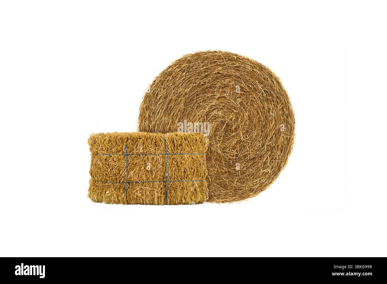 Field wheat bale Cut Out Stock Images & Pictures - Alamy