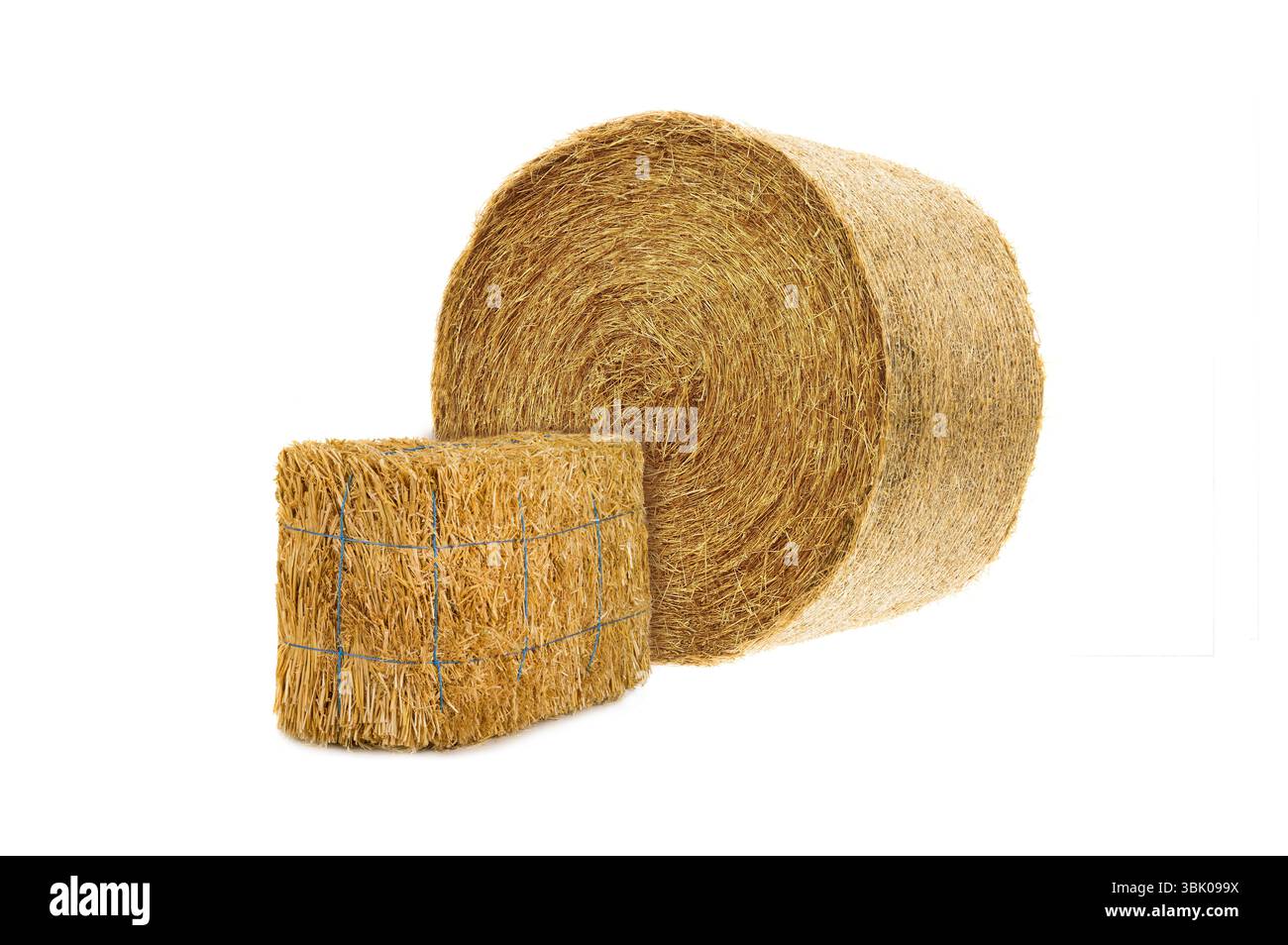 Field wheat bale Cut Out Stock Images & Pictures - Alamy
