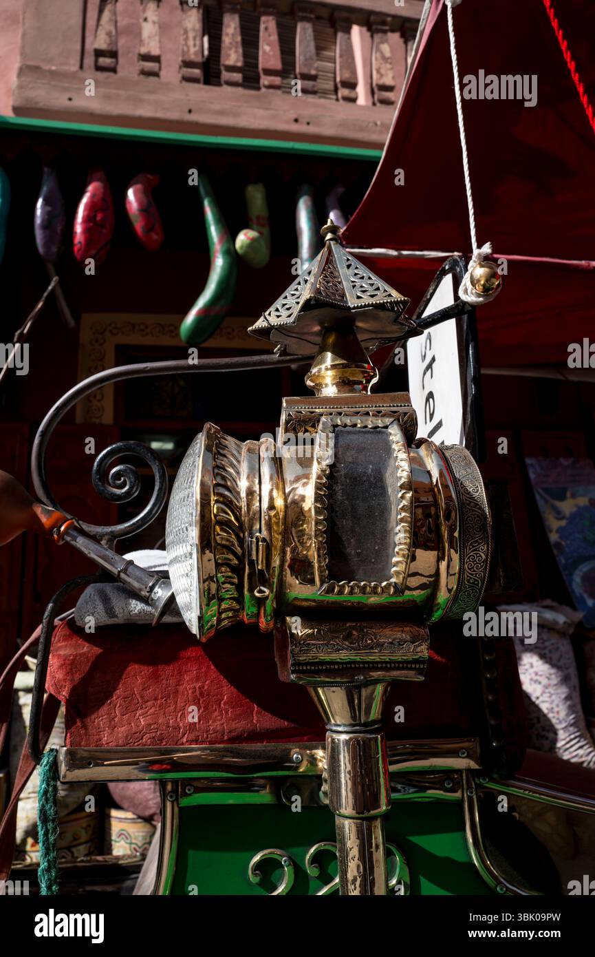 Carriage detail. Marrakech, the ancient imperial city of western ...